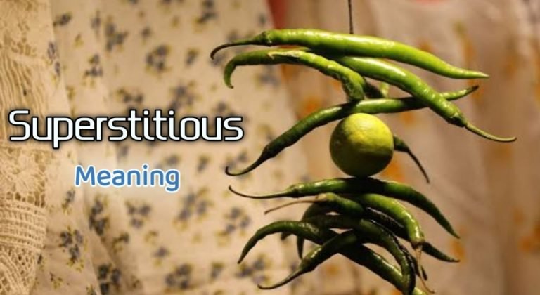 Superstitious Meaning